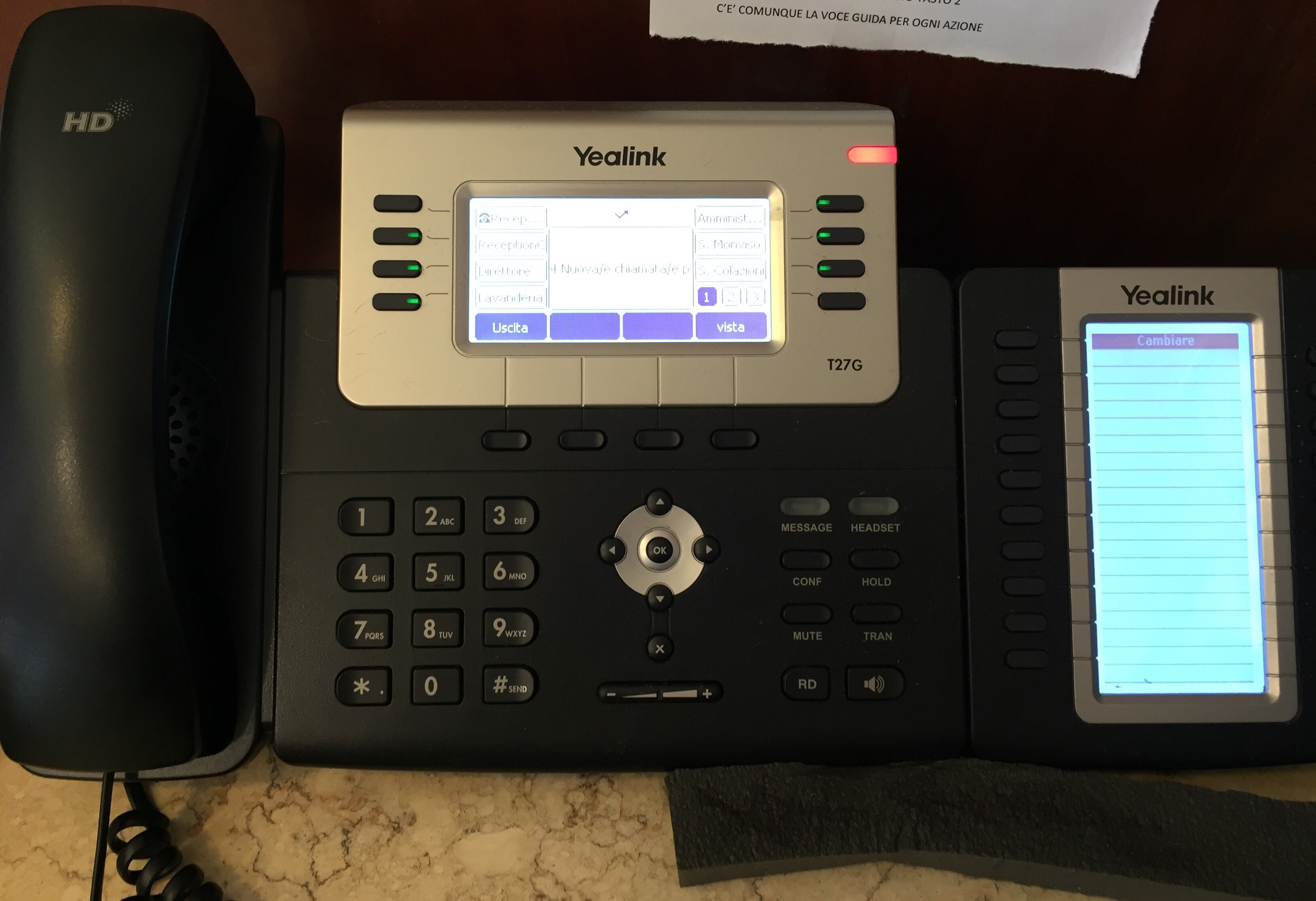 Nuovo centralino telefonico